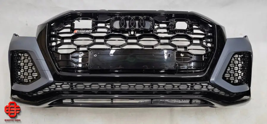AUDI RSQ8 FRONT BUMPER WITH FRONT GRILL, OEM – EXOTIC OEM