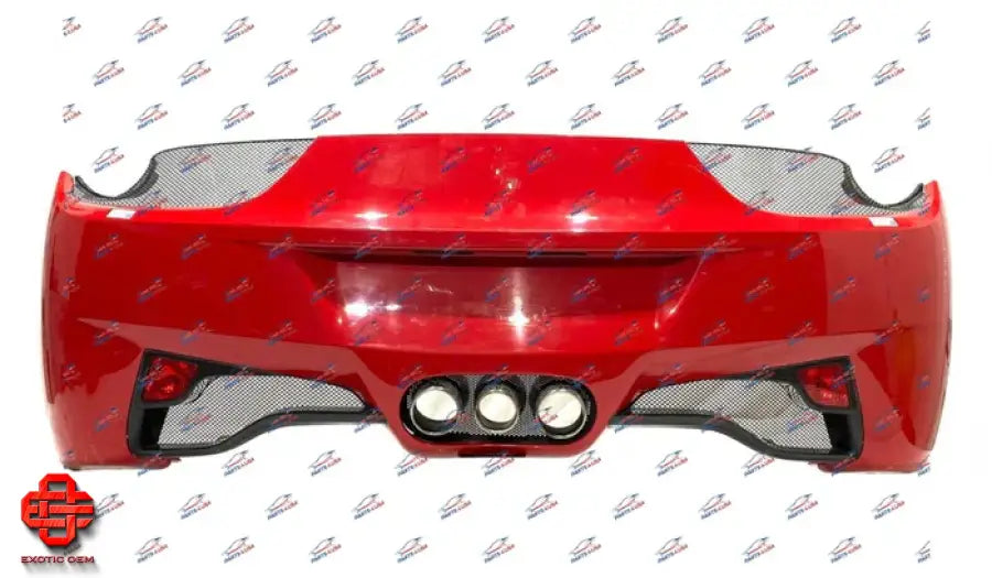 FERRARI 458 ITALIA / SPIDER REAR BUMPER COMPLETE – EXOTIC OEM