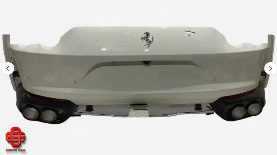 FERRARI 812 SUPERFAST REAR BUMPER WHITE – EXOTIC OEM