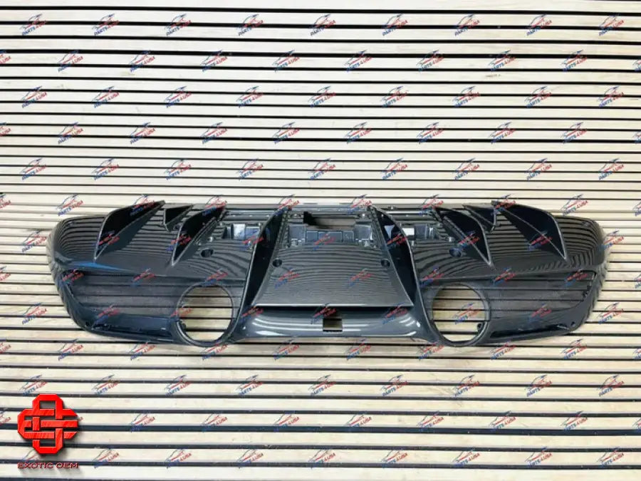 FERRARI F8 TRIBUTO / SPIDER REAR DIFFUSER CARBON, OEM – EXOTIC OEM