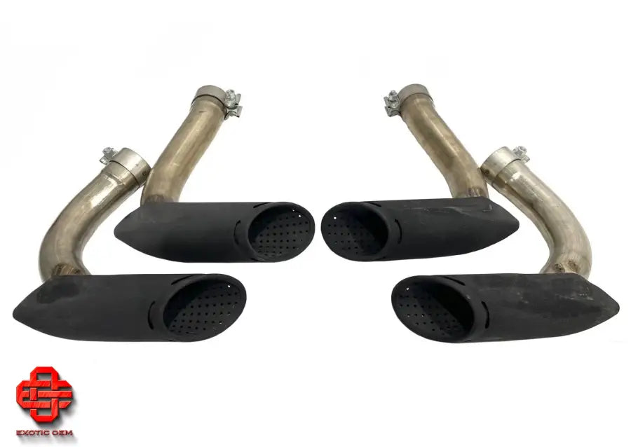 LAMBORGHINI URUS EXHAUST TIPS BLACK – EXOTIC OEM